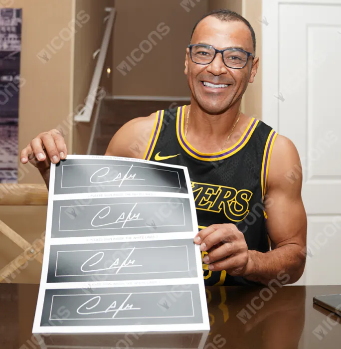 Cafu Signed Plaque and Photo Frame: AS Roma Legend