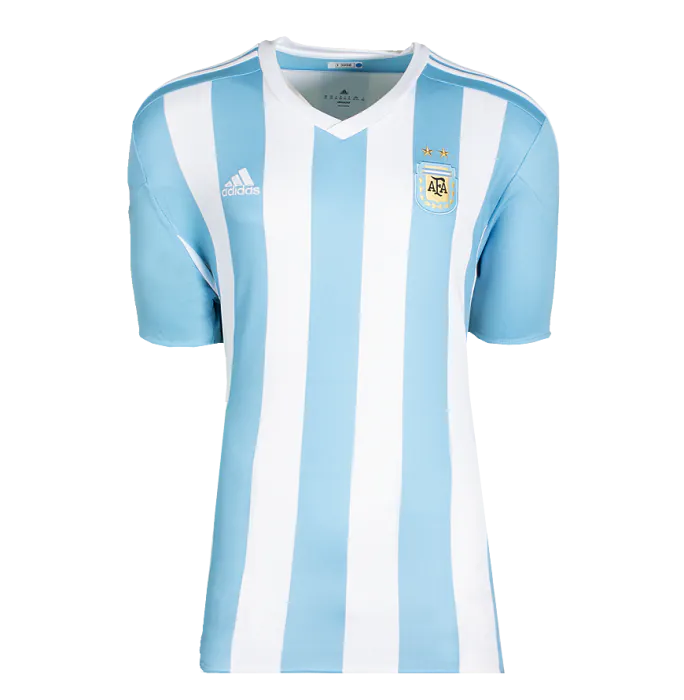 Lionel Messi Back Signed Argentina 2015 Home Shirt In Classic Frame