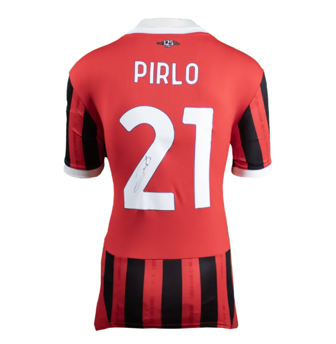 Andrea Pirlo Official UEFA Champions League Back Signed and Framed AC ...