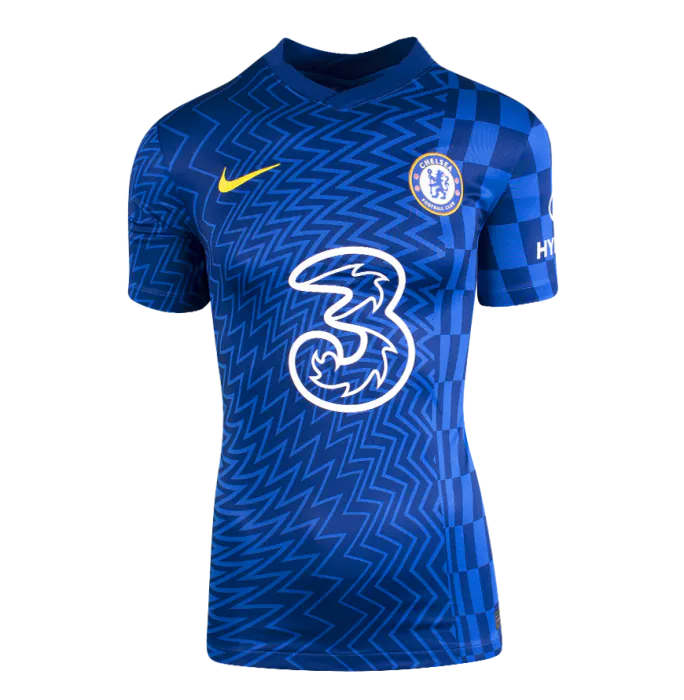 Reece James Back Signed Chelsea 2021-22 Home Shirt In Hero Frame: UEFA ...