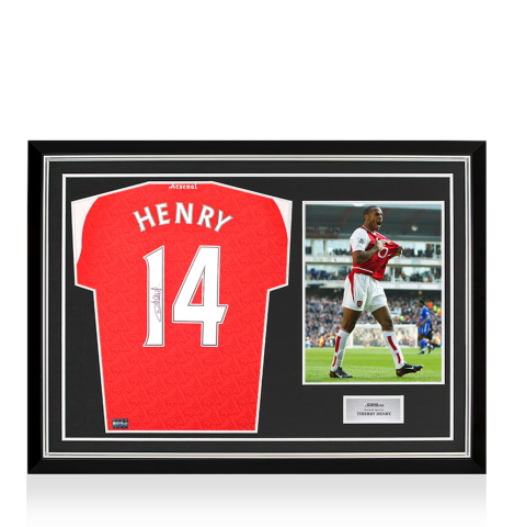 Thierry Henry Signed Memorabilia & Autograph | Icons.com