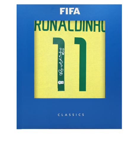 Ronaldinho Signed Memorabilia & Autograph | Icons.com