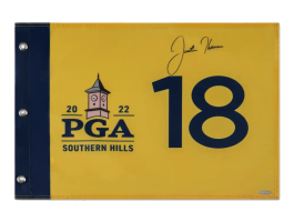 Justin Thomas Signed 2022 PGA Championship Pin Flag