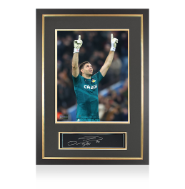 Emiliano Martinez Signed Plaque and Photo Frame: Aston Villa Star
