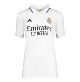 Karim Benzema Front Signed Real Madrid 2022-23 Home Shirt