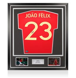 Joao Felix Back Signed Portugal 2012-13 Home Shirt with Fan Style ...