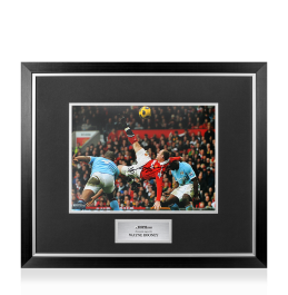 Wayne Rooney Signed Manchester United Photo In Premium Photo Frame ...