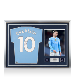 Jack Grealish Official UEFA Champions League Back Signed and Hero ...