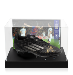 David Villa Official UEFA Champions League Signed adidas F50 Boot In ...