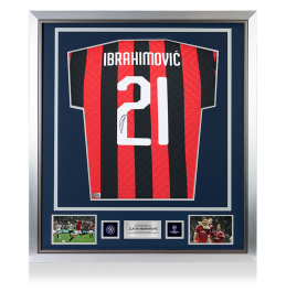 Zlatan Ibrahimovic Official UEFA Champions League Back Signed and ...