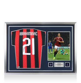 Zlatan Ibrahimovic Official UEFA Champions League Back Signed and Hero ...