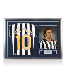 Alessandro Del Piero Official UEFA Champions League Back Signed and ...