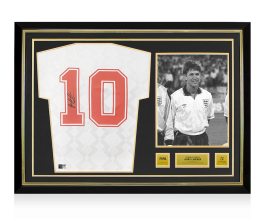 Gary Lineker Official 1990 FIFA World Cup™ Back Signed and Hero Framed ...