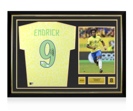 Endrick Official 2026 FIFA World Cup™ Back Signed and Hero Framed ...