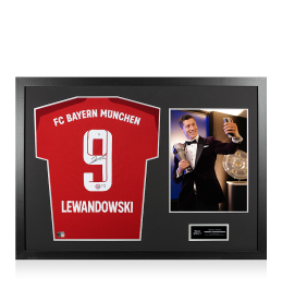Robert Lewandowski Official The Best FIFA Football Awards™ Back Signed ...