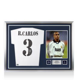 Roberto Carlos Official UEFA Champions League Back Signed and Hero ...
