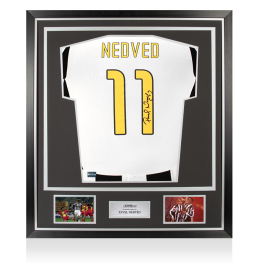 Pavel Nedved Signed Juventus 2024-25 Home Shirt with Fan Style Numbers ...