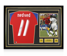 Pavel Nedved Official 2006 FIFA World Cup™ Back Signed and Hero Framed ...