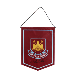 Sir Geoff Hurst West Ham United Signed Pennant