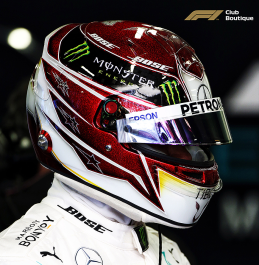 Lewis Hamilton Signed Full-Size Official 2019 Formula One Helmet in ...