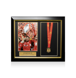 Liverpool FC Framed Medal: Istanbul 2005 Winners