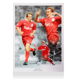 Jason McAteer Signed Liverpool Montage