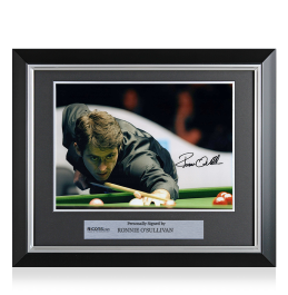 Ronnie O'Sullivan Signed and Framed Photo: Snooker Great