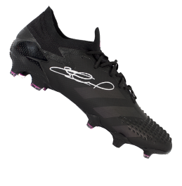 Steven Gerrard Signed Black Adidas Predator Boot
