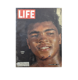 Muhammad Ali Signed Life Magazine - March 1964, Cassius Clay Autograph ...