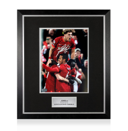 Konstantinos Tsimikas Signed Liverpool FC Photo In Premium Photo Frame ...