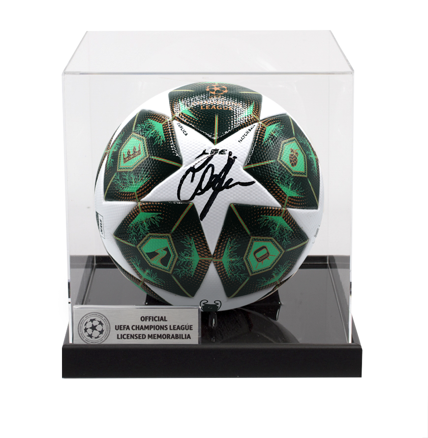 Oliver Kahn Official UEFA Champions League Back Signed and Framed FC ...
