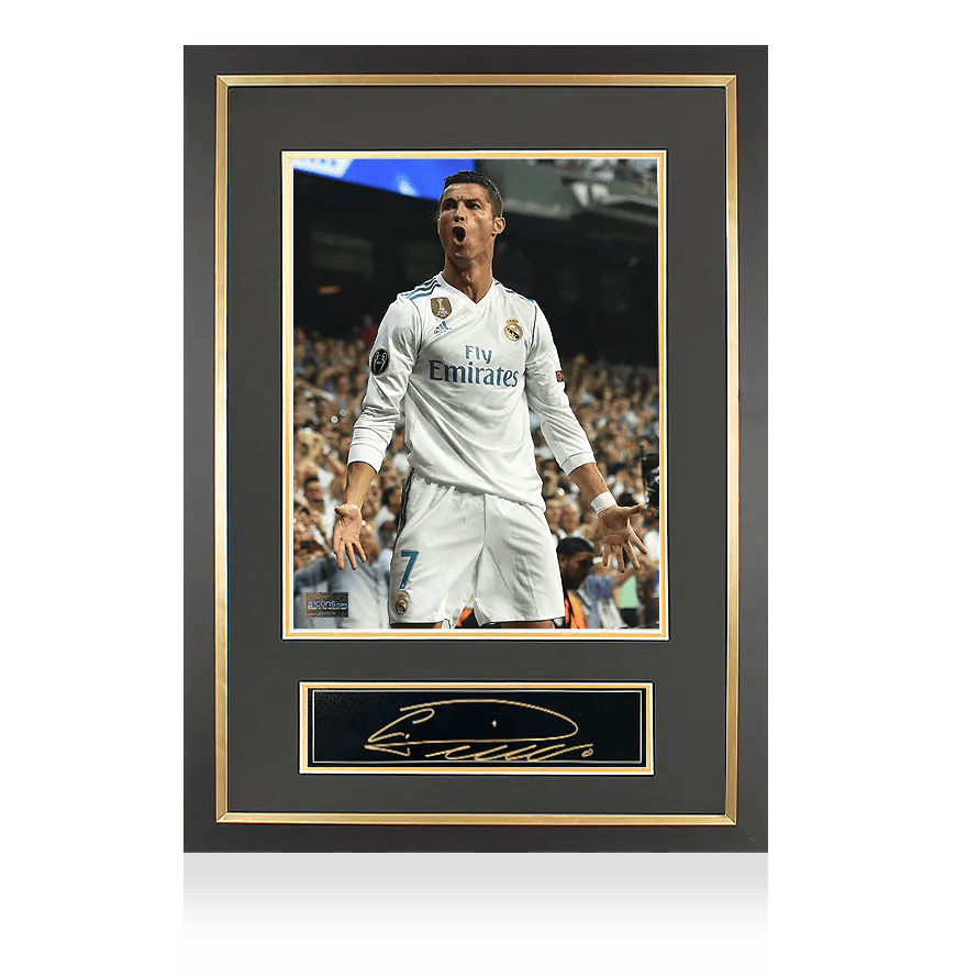 Genuine Cristiano Ronaldo Signed Shirts & Jerseys | Authentic | Icons.com